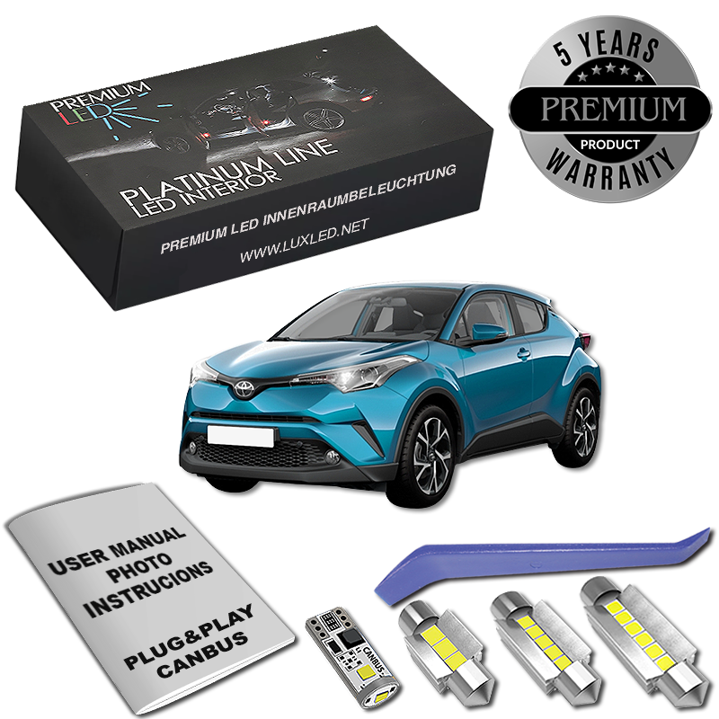 Toyota C-HR LED Κιτ Εσωτερικού Φωτισμού | LUXLED – LUXLED